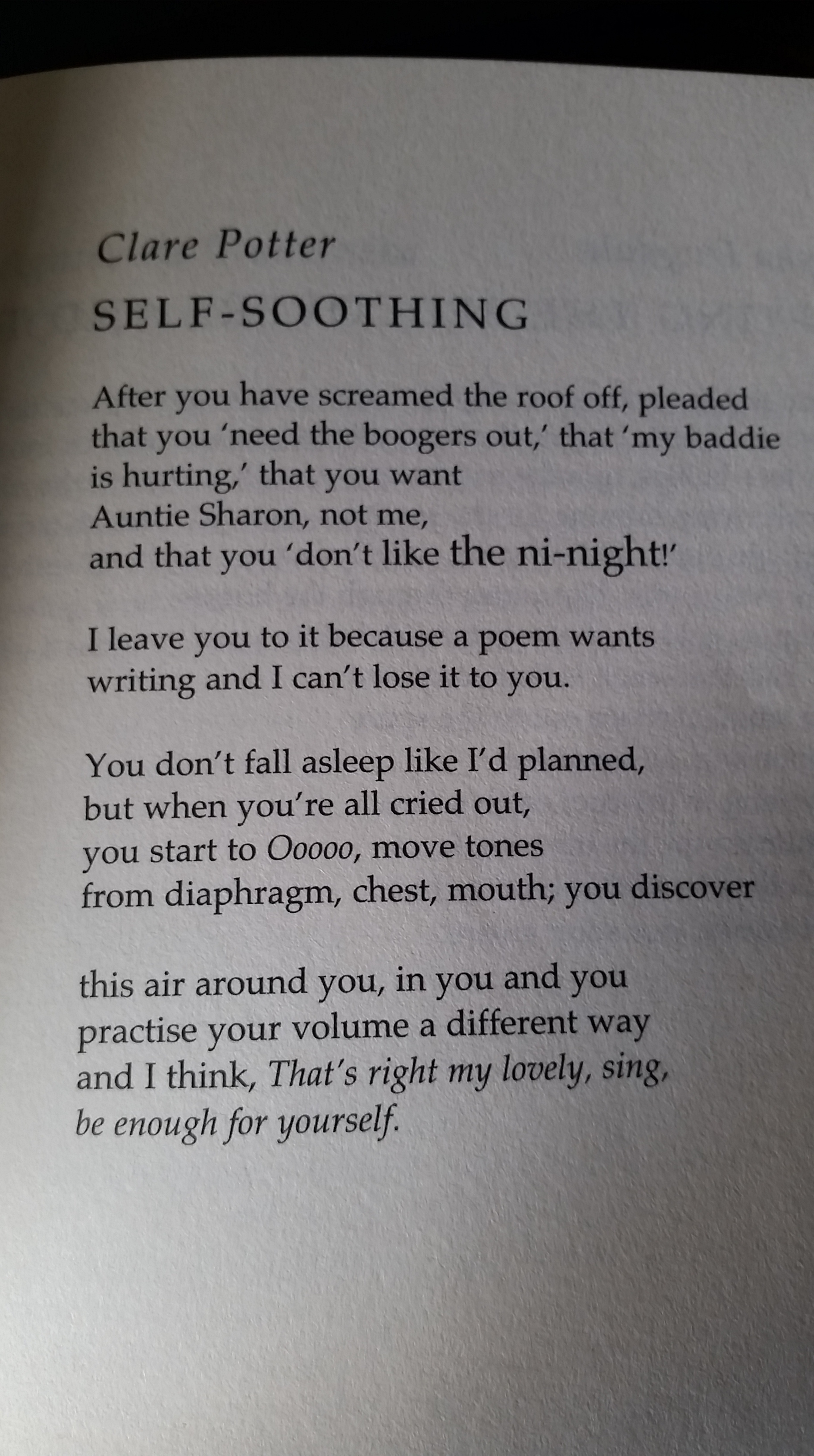 Poetry – clare e potter